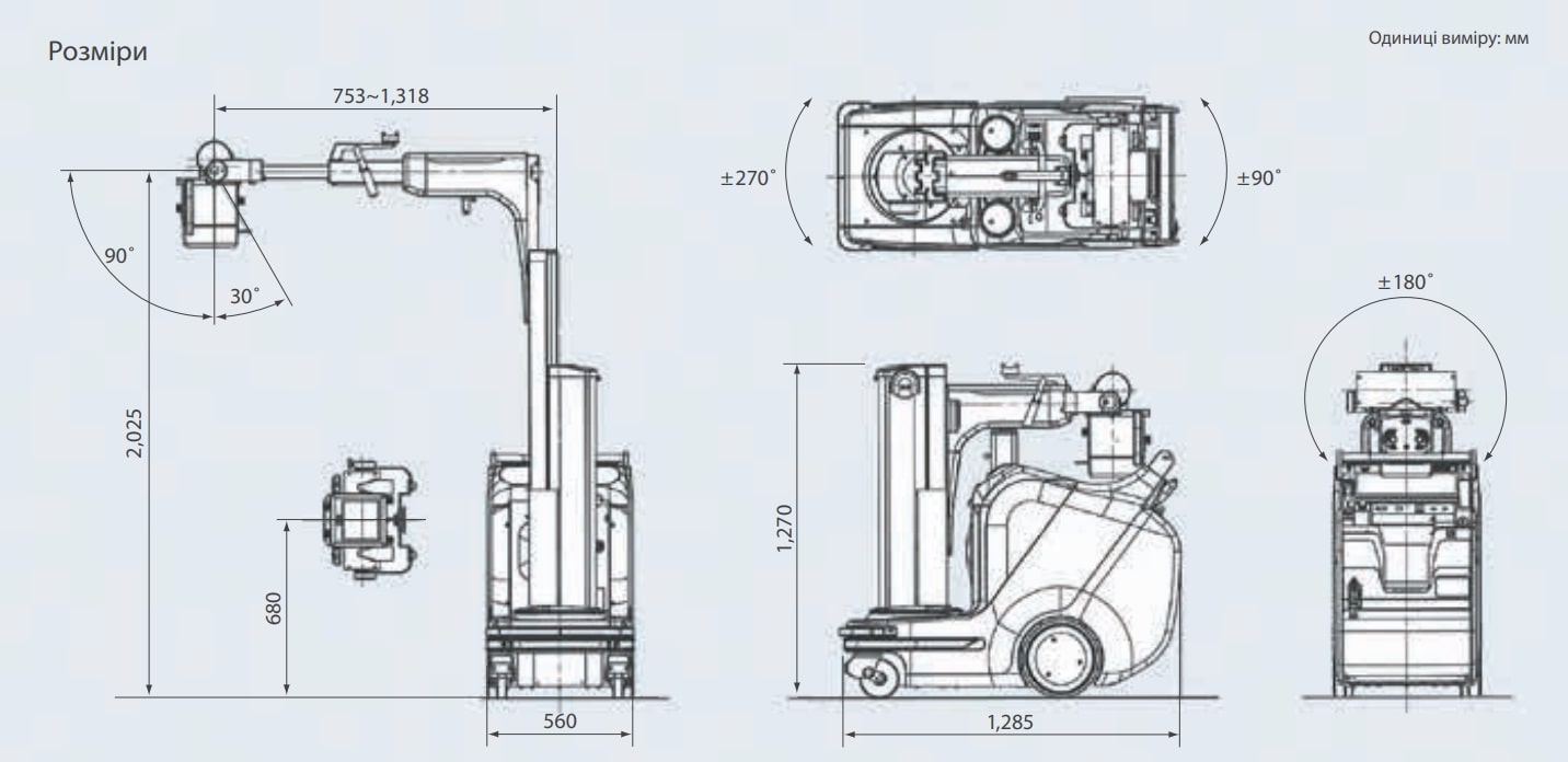 Купити Портативний рентгенапарат FDR Go Plus - Irismed